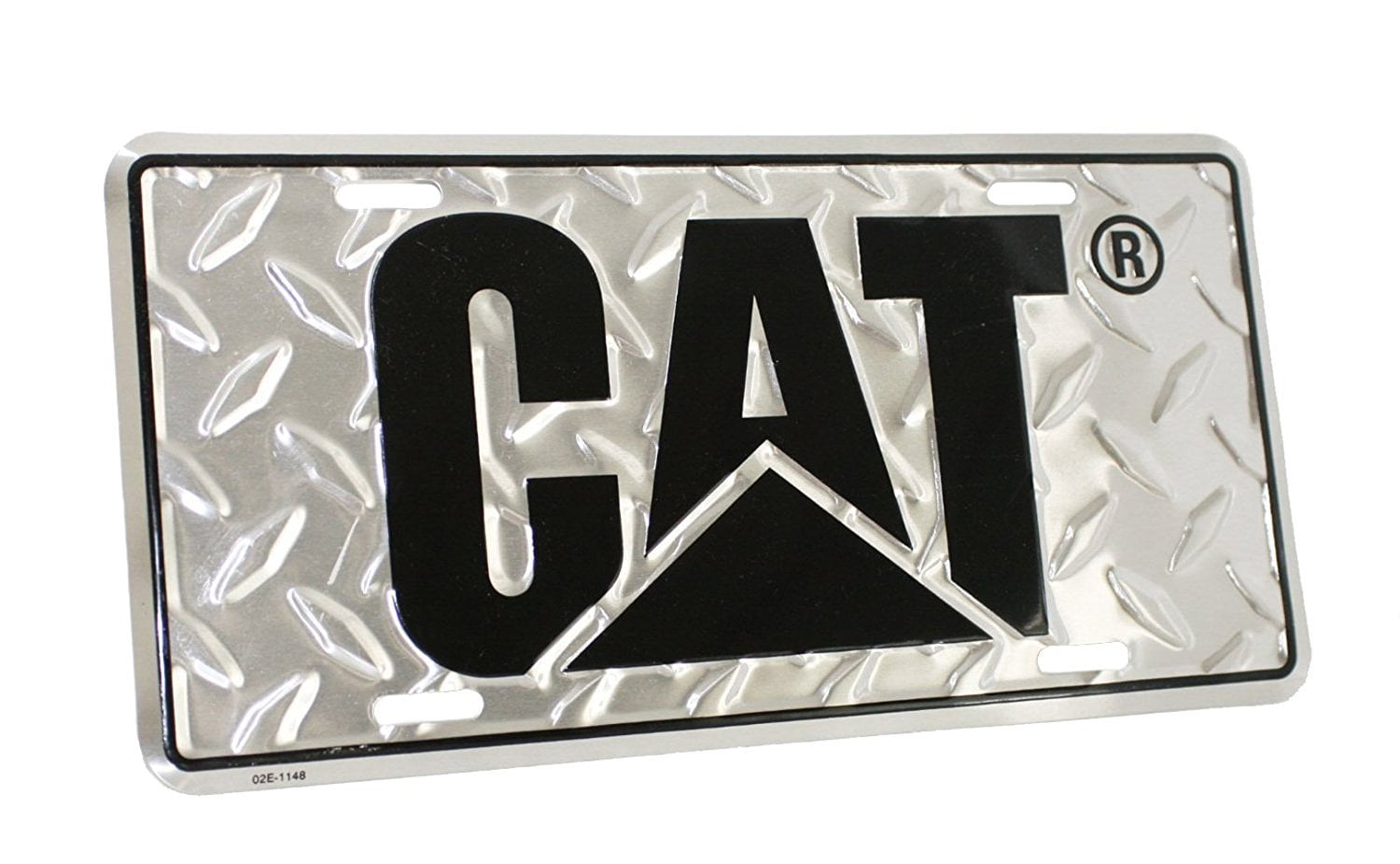 Caterpillar CAT Equipment Aluminum Diamond Plate Novelty License Plate ...