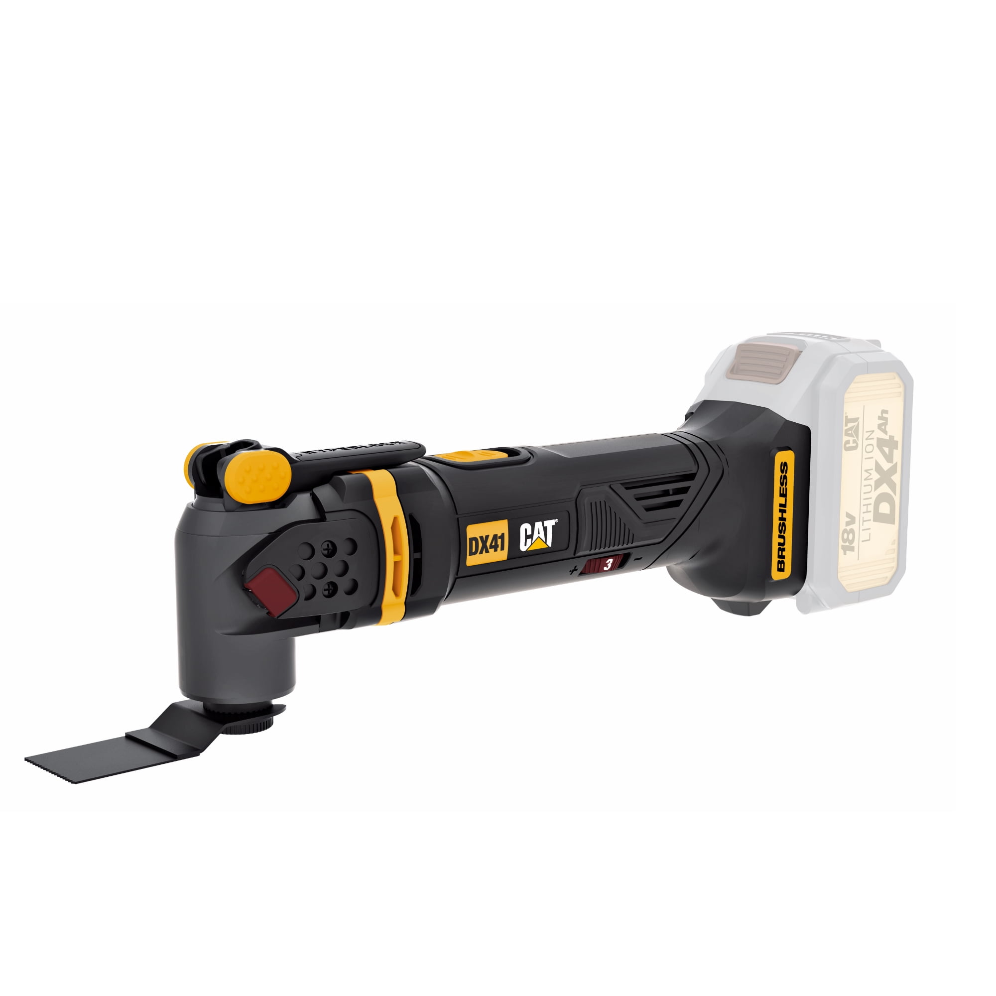 Caterpillar Cat® DX41B 18V 1 FOR ALL Cordless Oscillating Multi-Tool ...