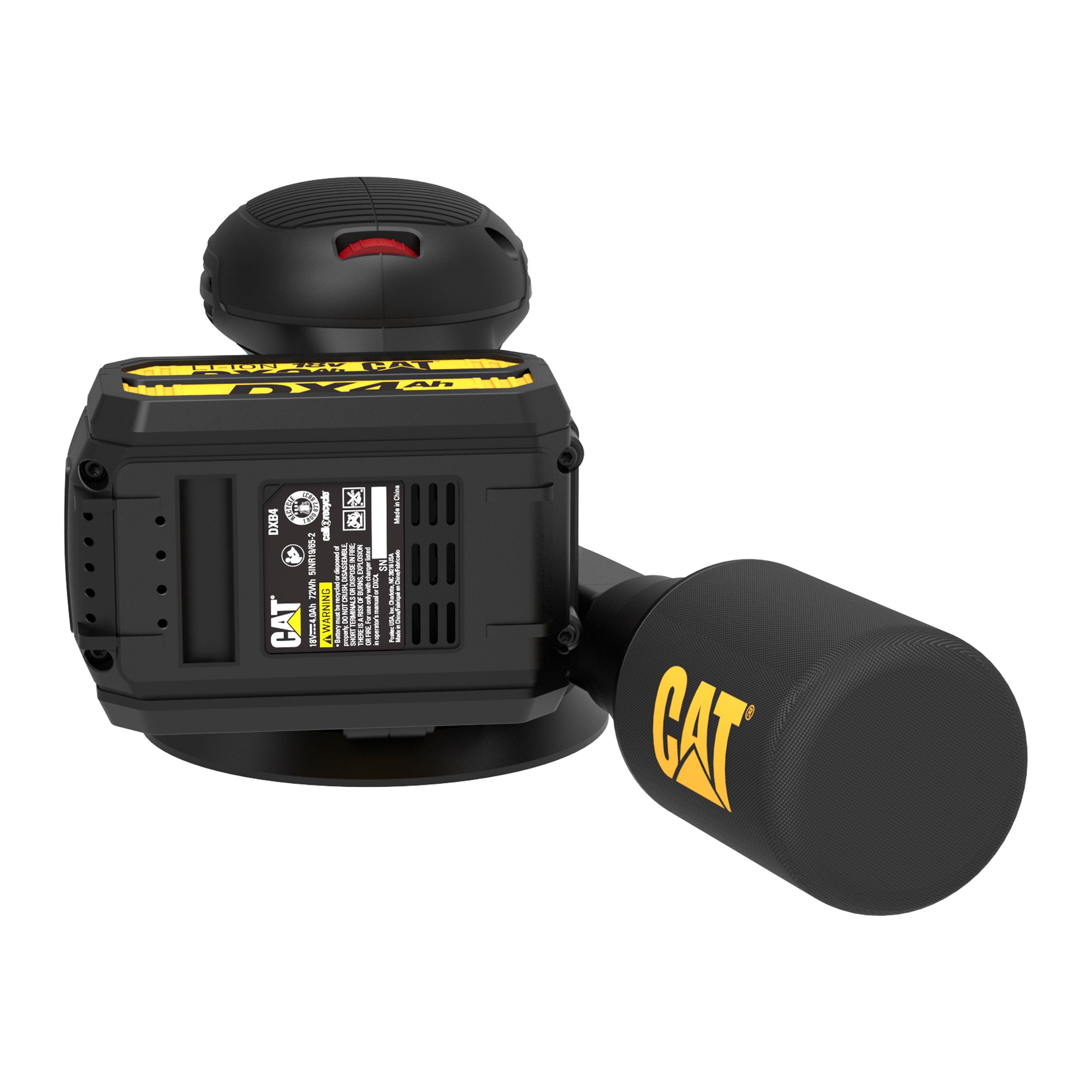 Caterpillar Cat® DX42B 18V Cordless Random Orbit 5" Sander/6" Polisher ...