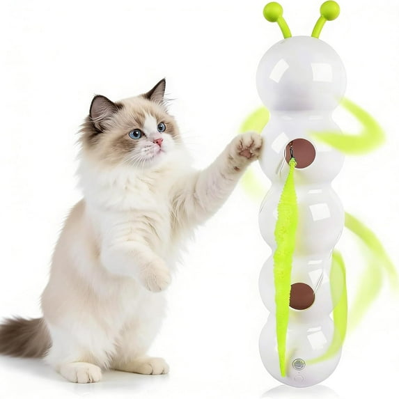Caterpillar Cat Toy Interactive Smart Sensor Moving, Interactive Whack ...