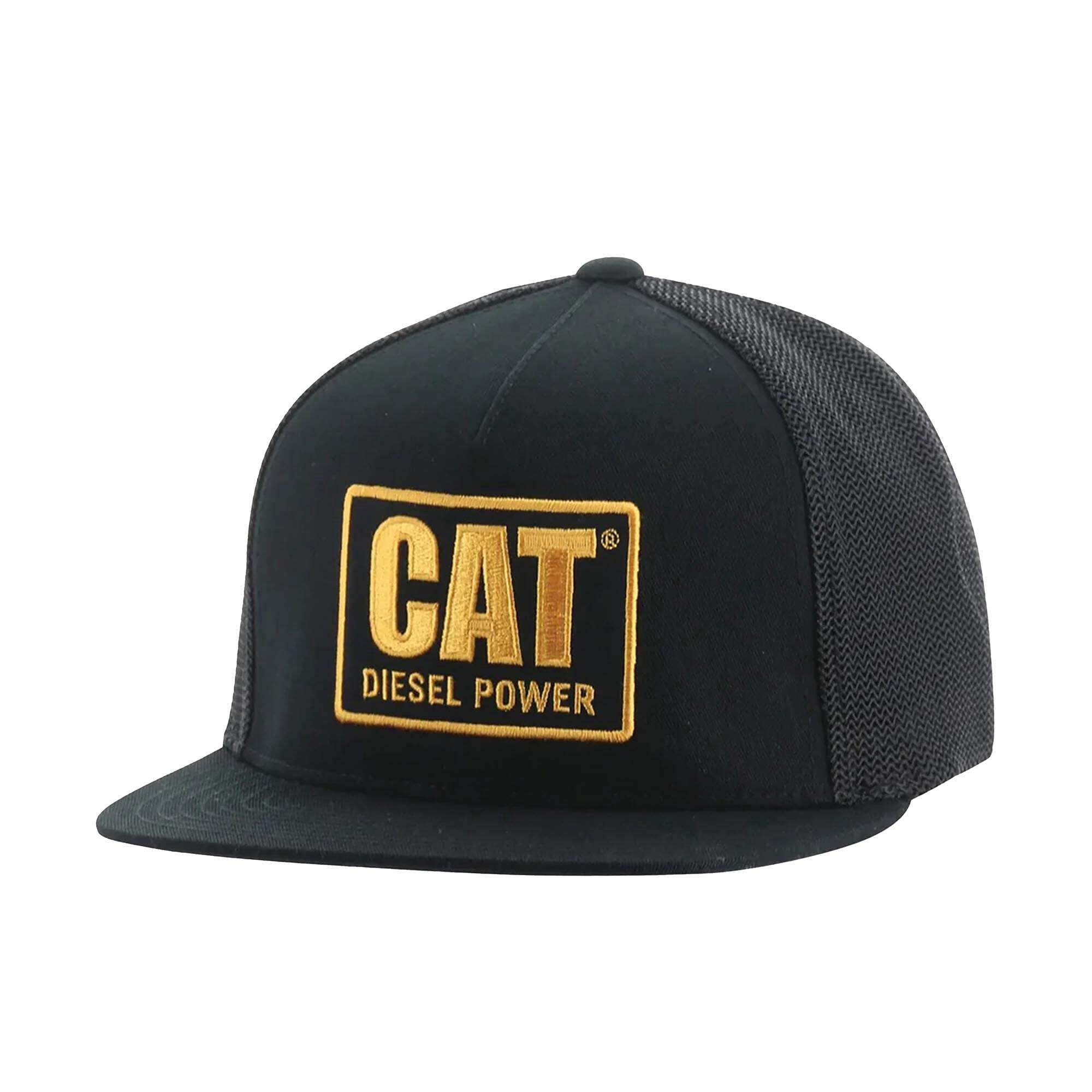 Caterpillar Diesel Power Flat Bill Cap Black - Walmart.com
