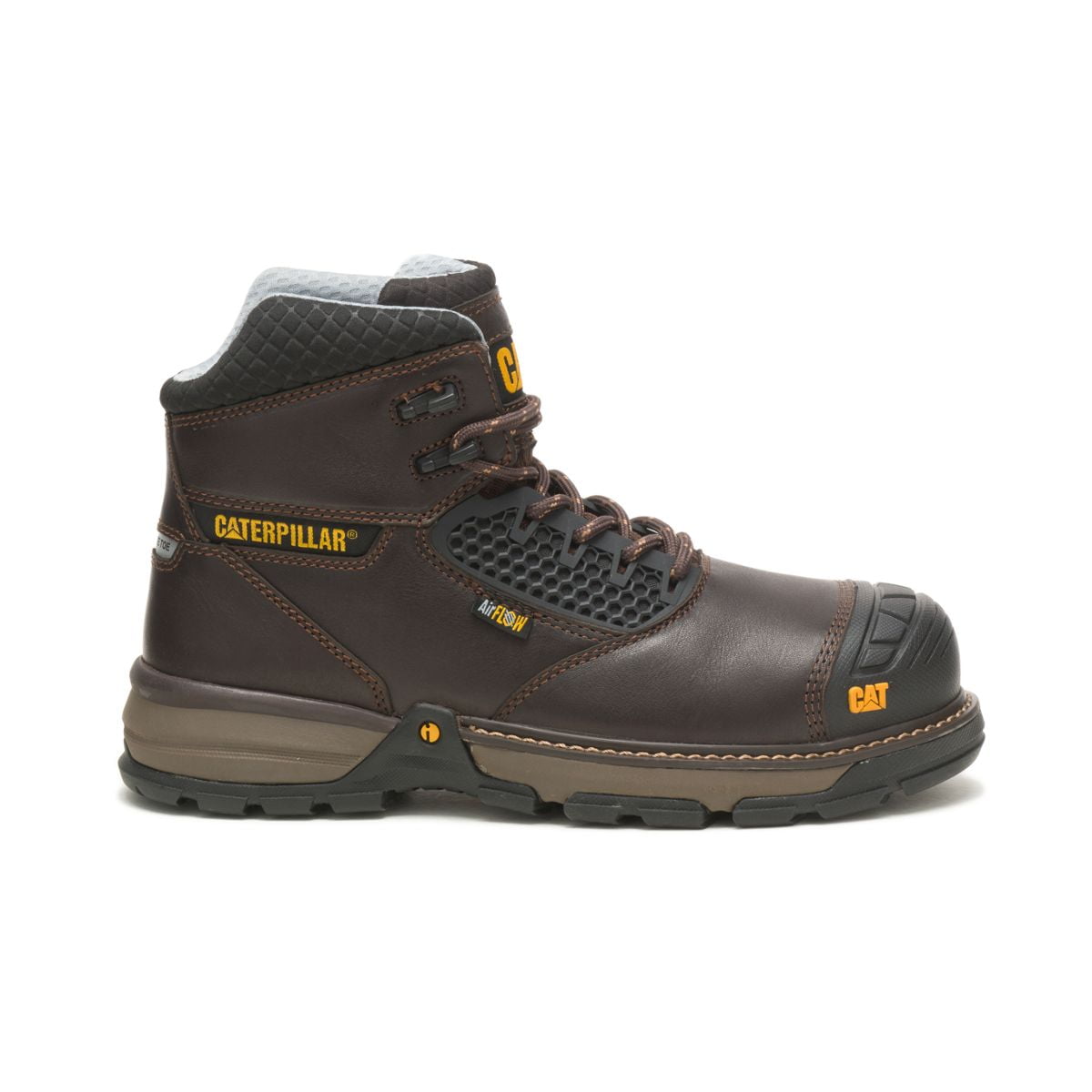 Caterpillar Excavator Superlite Cool Carbon Composite Toe Work Boot Men ...
