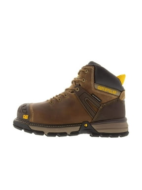Caterpillar Threshold Waterproof Work Boot Men Black - Walmart.com