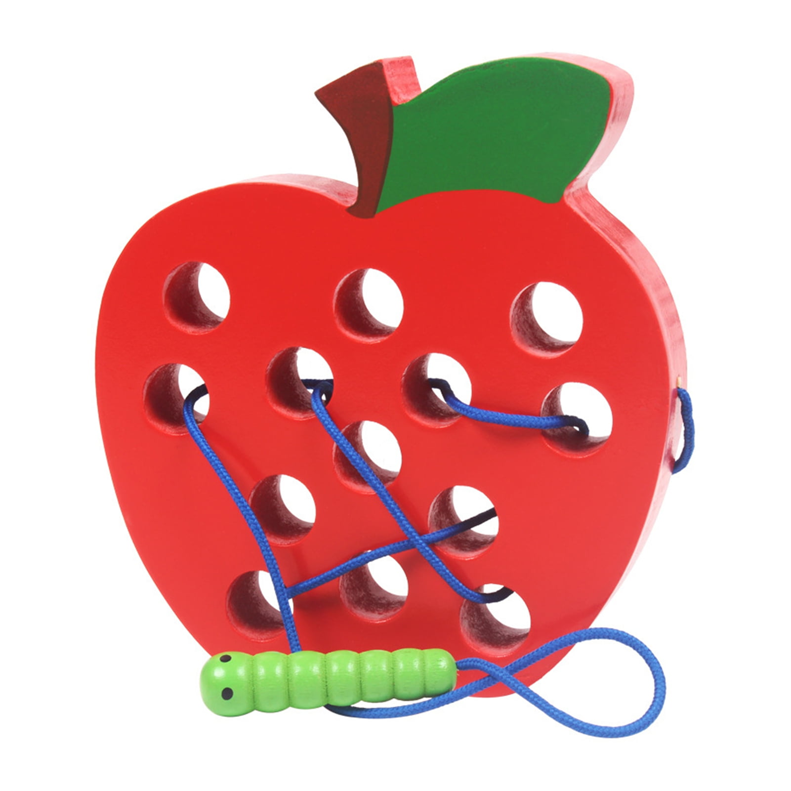 Caterpillar Fruits Threading Toy Fine Motor Skills Preschool Learning ...