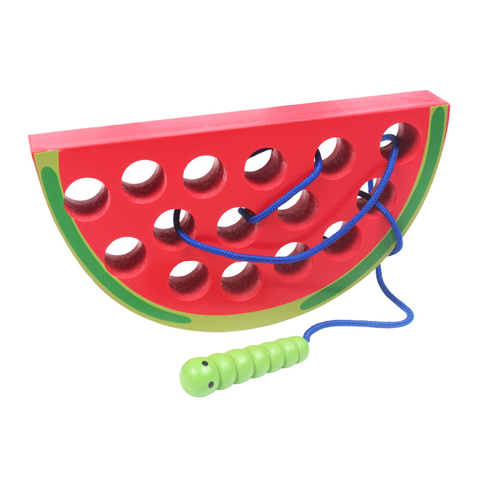 Caterpillar Fruits Threading Toy Fine Motor Skills Preschool Learning ...