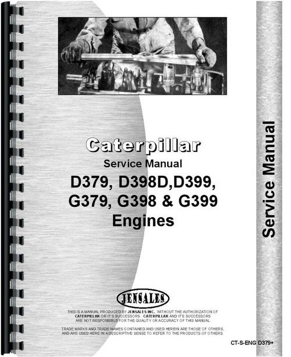 Caterpillar G399 Engine Service Manual - Walmart.com