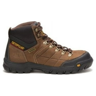 Caterpillar Threshold Waterproof Work Boot Men Black - Walmart.com