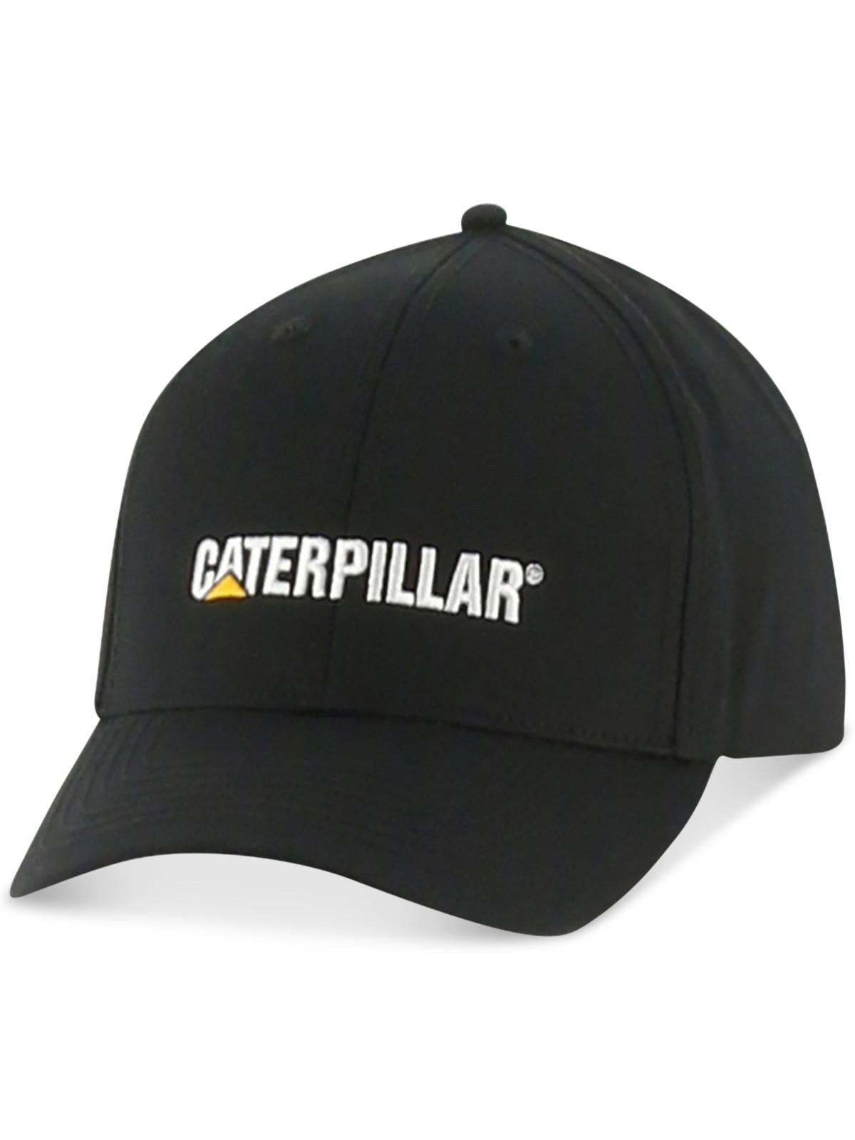 Caterpillar Mens Caterpillar Embroidered Logo Hat Black One Size ...