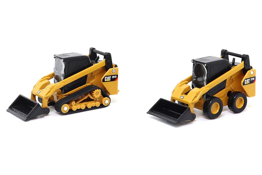 Caterpillar Skid Steer Loader & Cat Compact Track Loader, Yellow ...