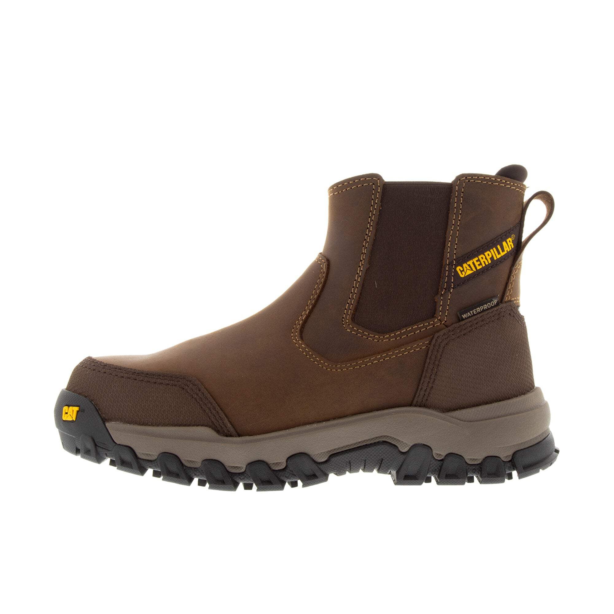 Caterpillar Threshold Rebound Chelsea Steel Toe Bison - Walmart.com