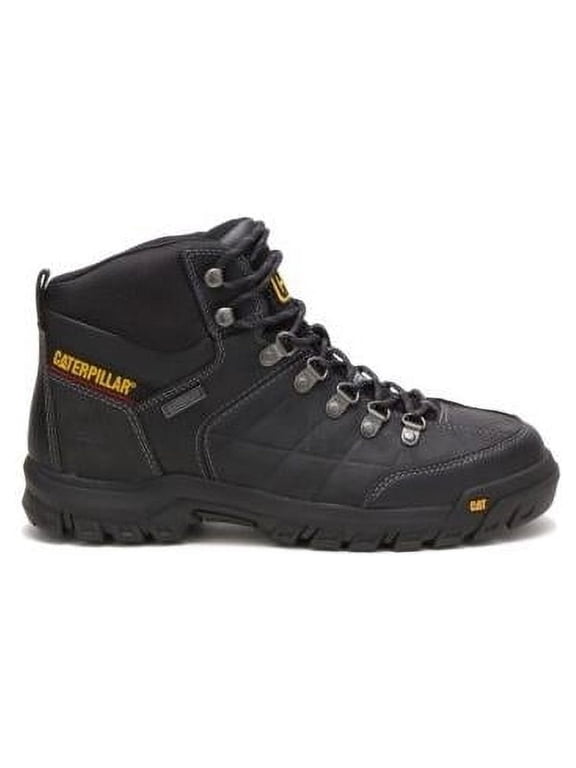 Caterpillar Threshold Waterproof Work Boot Men Black - Walmart.com
