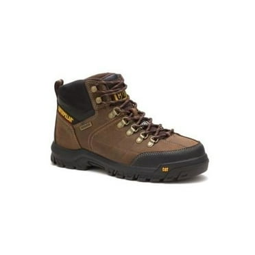 Caterpillar Threshold Waterproof Work Boot Men Black - Walmart.com