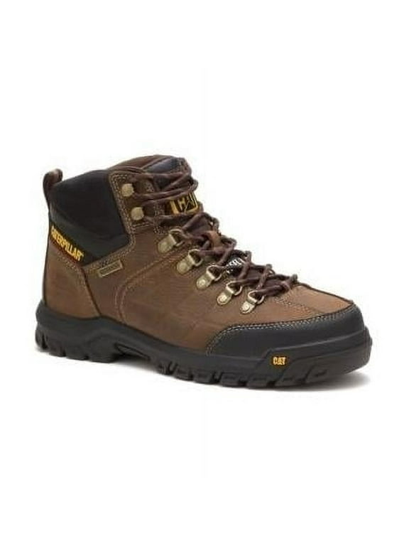 Caterpillar Threshold Waterproof Work Boot Men Black - Walmart.com