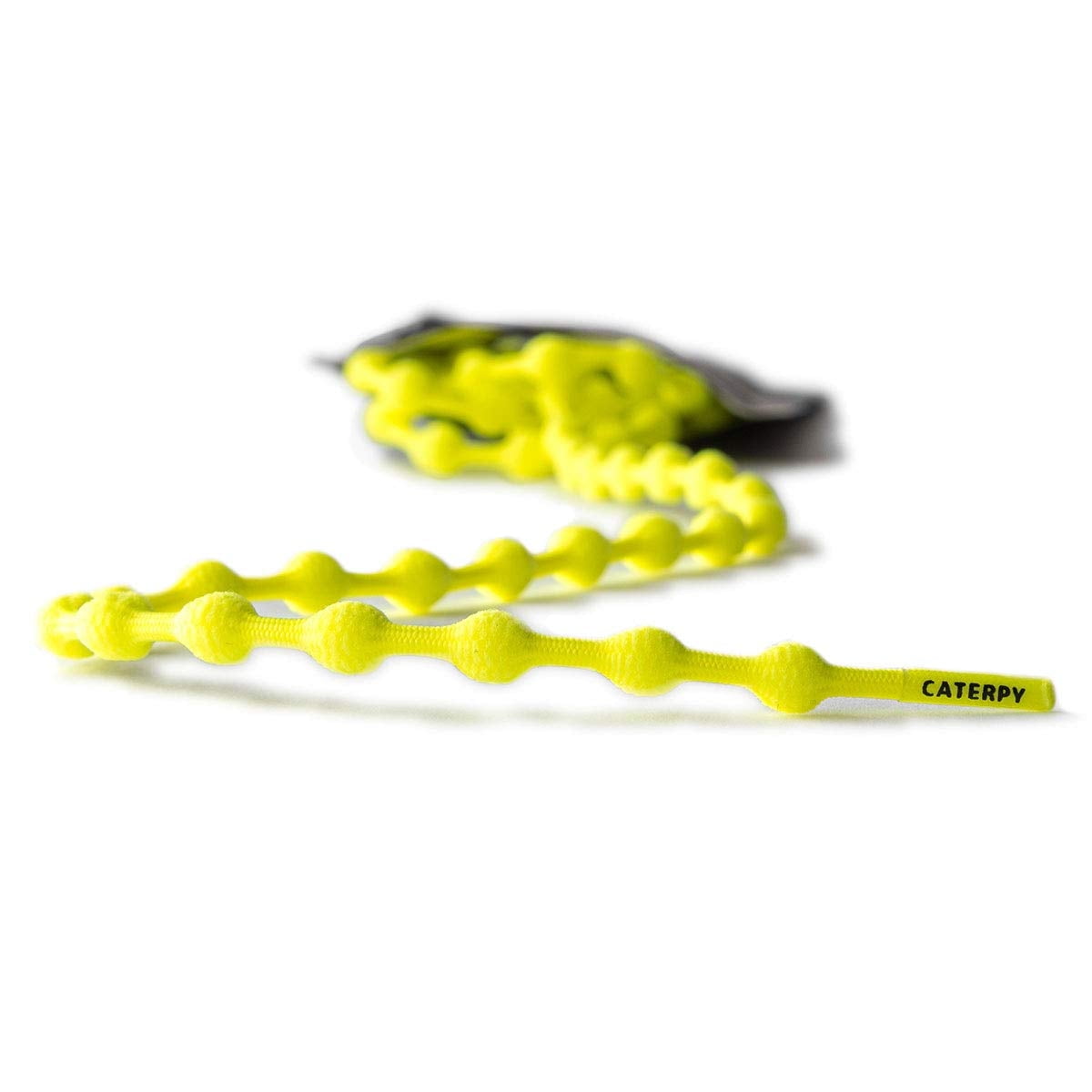 Caterpy Run - The Ultimate Elastic No Tie Shoelaces for Adults and Kids (Electric Yellow ...