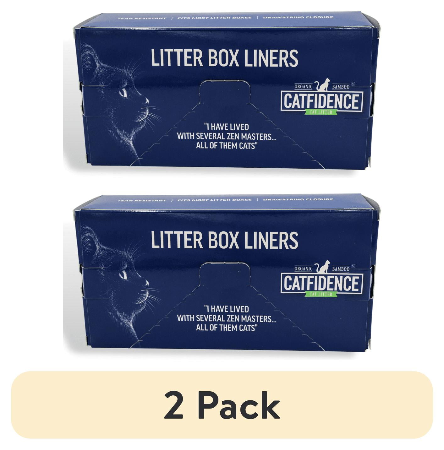 (2 pack) Catfidence® XL Cat Pan Liners – Durable, Eco-Friendly, and ...