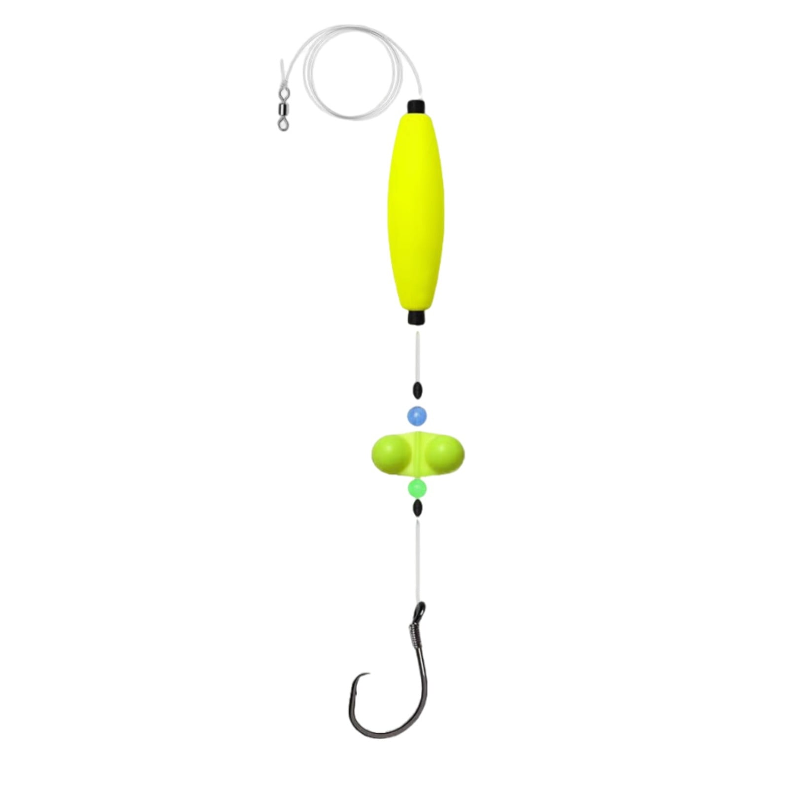 Catfish Fishing Float Rig European Style Long Bobber with Hook and ...