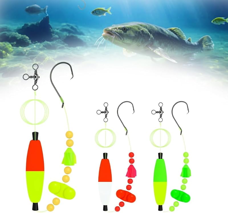 Catfish Fishing Set, 2025 New Catfish Float Rigs Catfishing Tackle with ...
