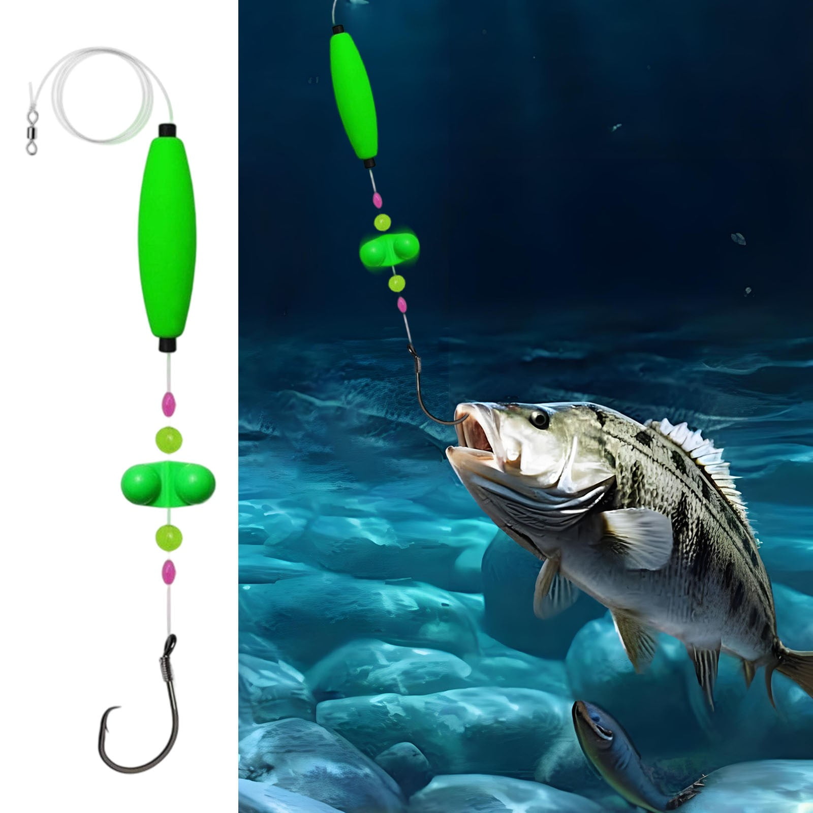 Catfish Float Fishing Tackle Long Casting Drift Supplies for Jig Float ...