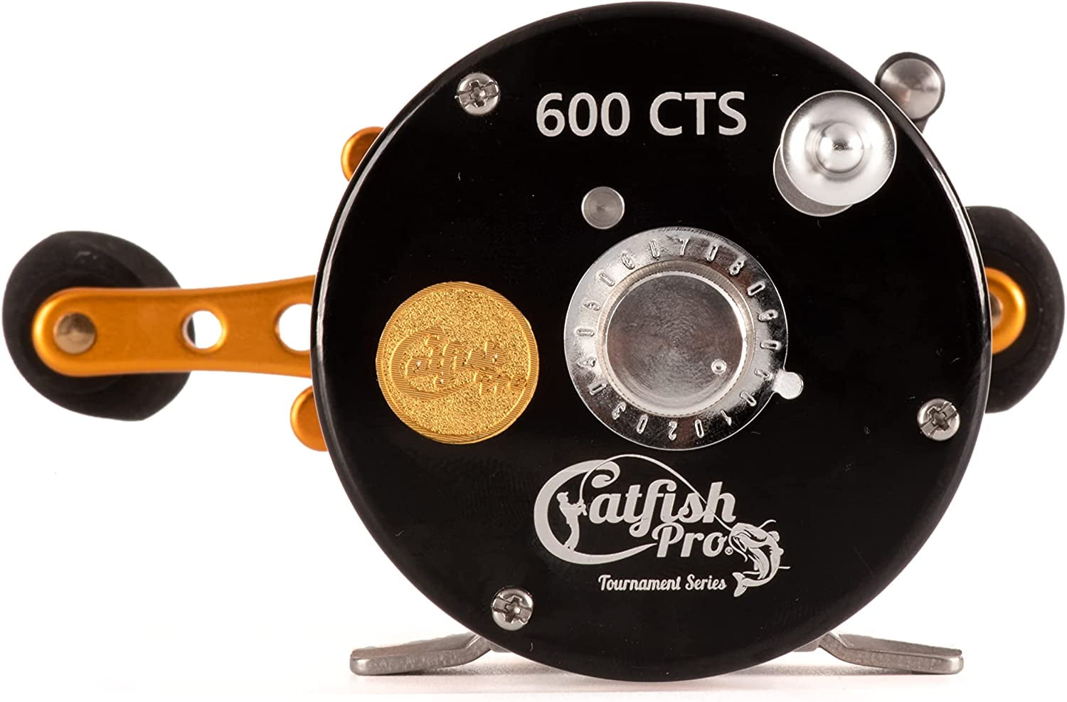 Catfish Pro Tournament Series Round Baitcasting Fishing Reel 600 CTS ...