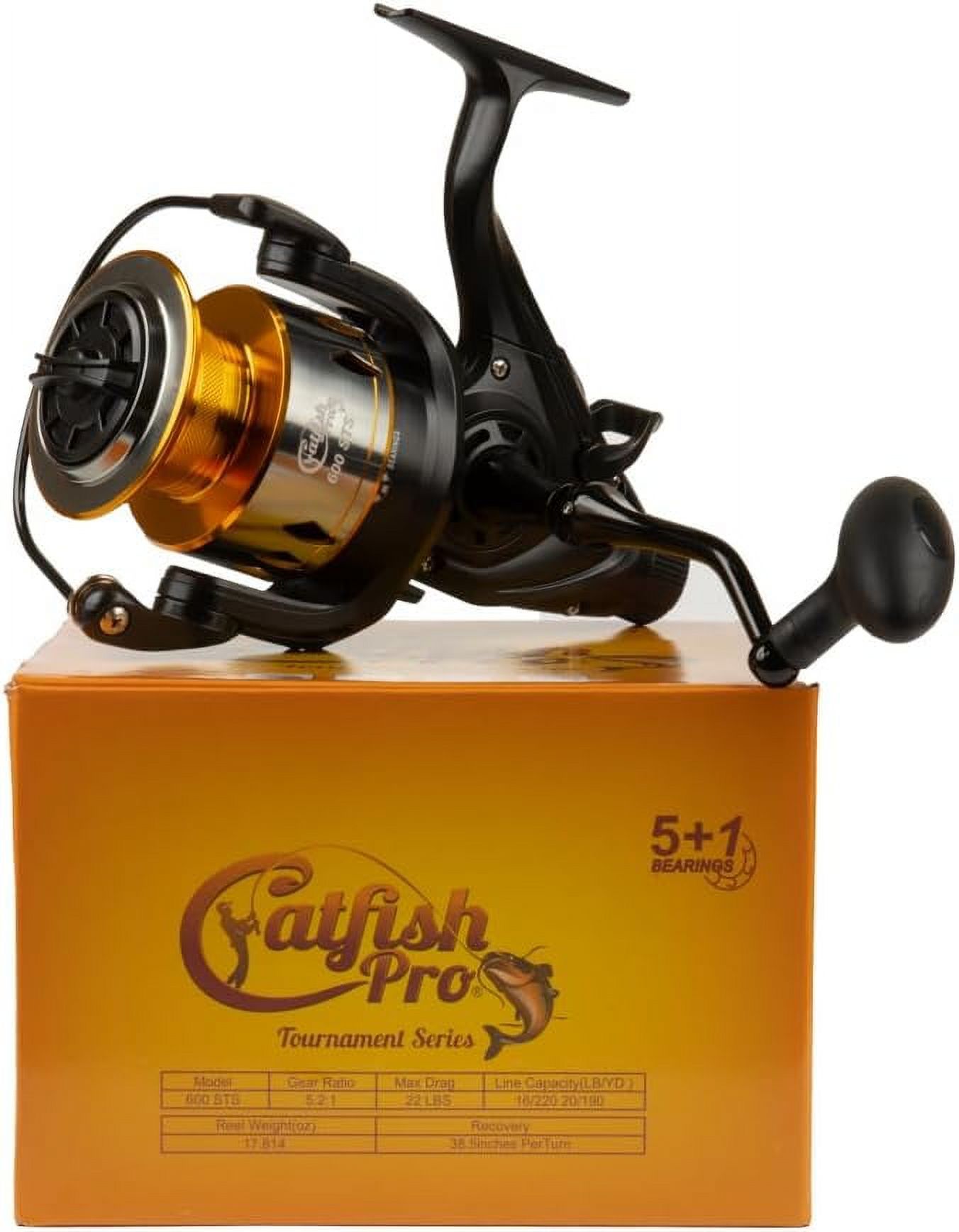 Catfish Pro Tournament Series Spinning Reel 600 STS - Pro-Grade ...