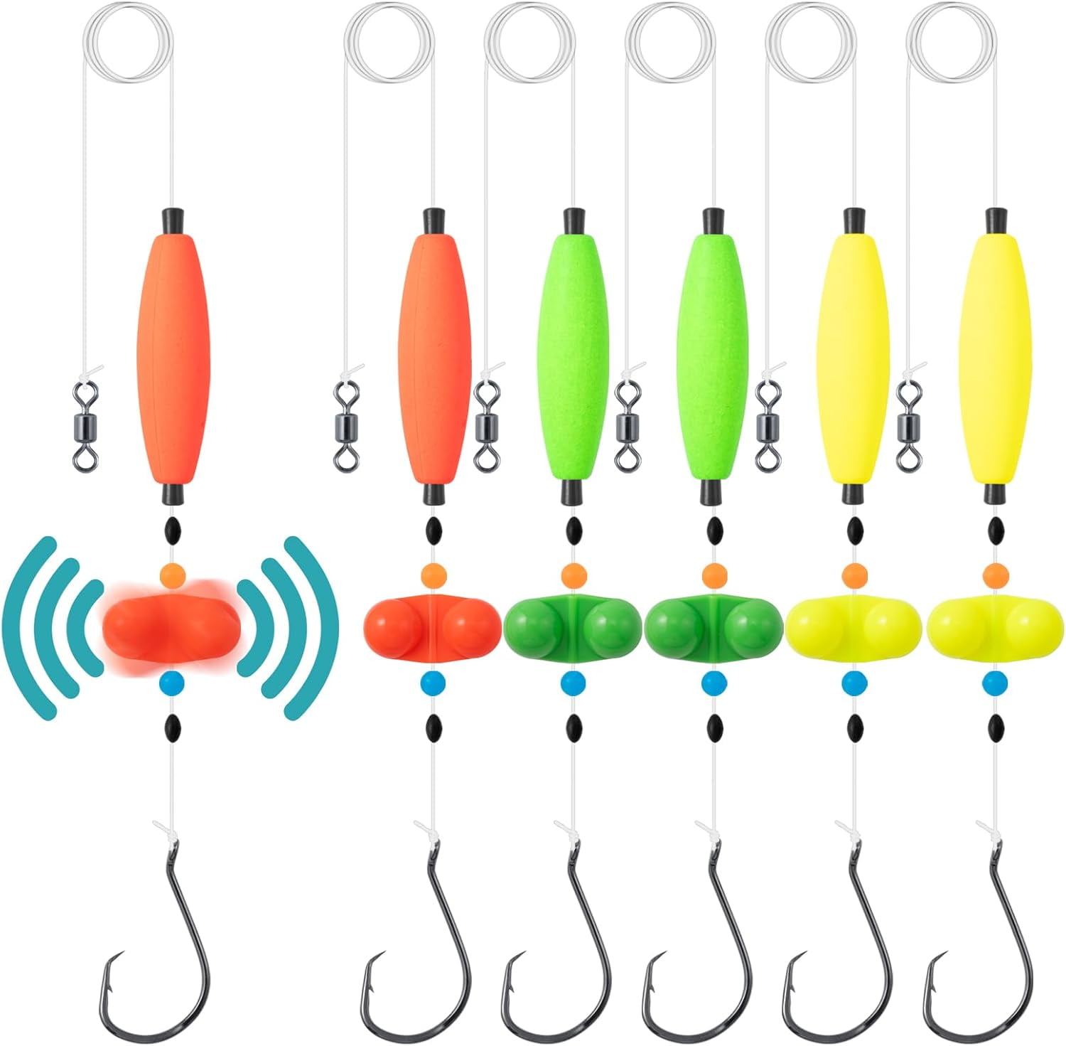 Catfish Rigs Catfish Float Rigs Catfishing Tackle Santee Rig 5/0 6/0 ...