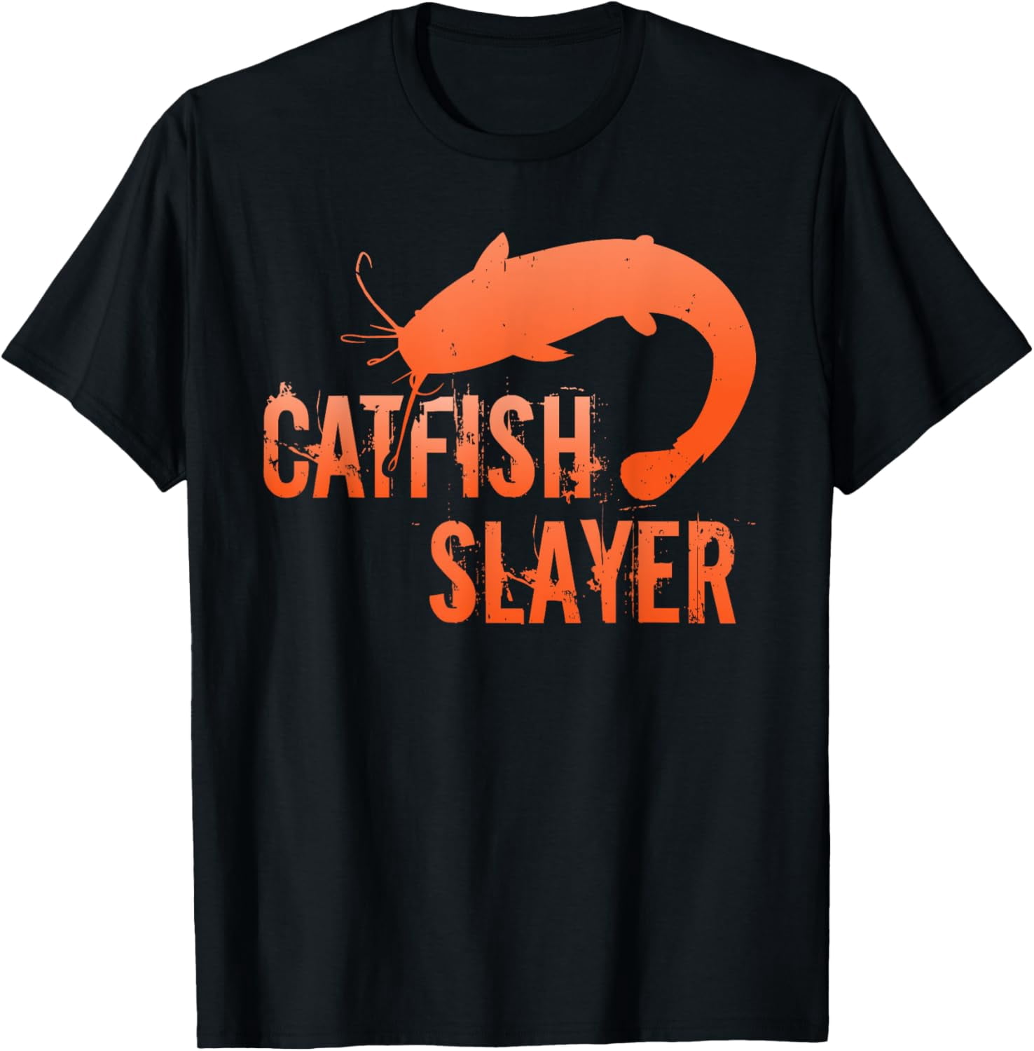 Catfish Slayer Catfish Angel T-Shirt men and women can wear, black ...