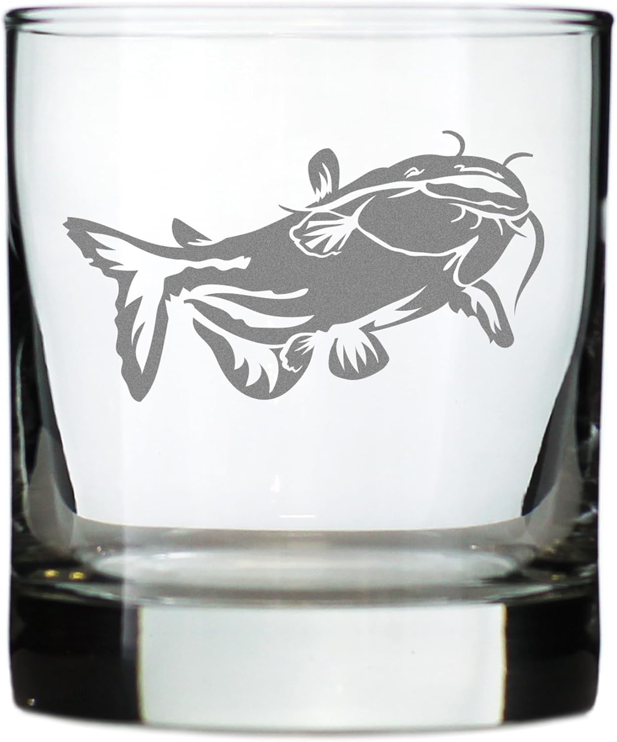 Catfish - Whiskey Glass - Catfishing Gifts for Fisherman - Whisky Fish ...