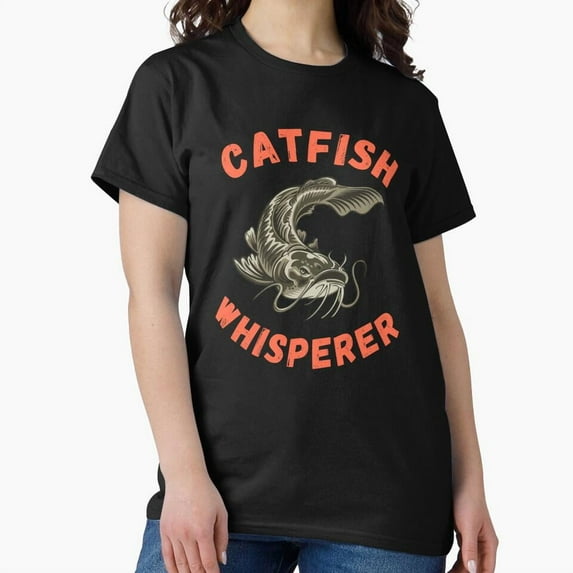 Catfish Whisperer Flathead Channel Catfish Outdoors Sport Angler T ...