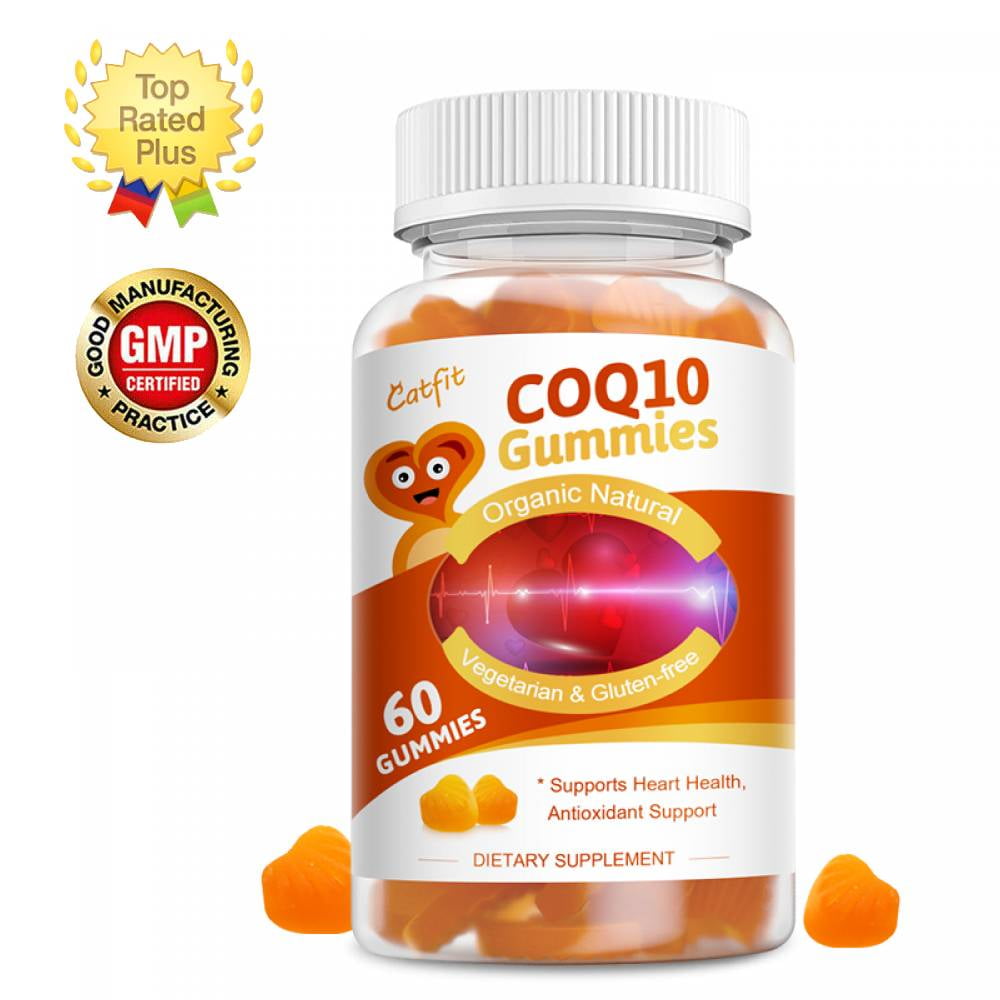 Catfit CoQ10 500mg Gummies High Absorp Coenzyme Q10 Supplements for ...