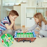 Costway 27'' Kids Tabletop Mini Foosball Table, Portable Indoor Soccer ...