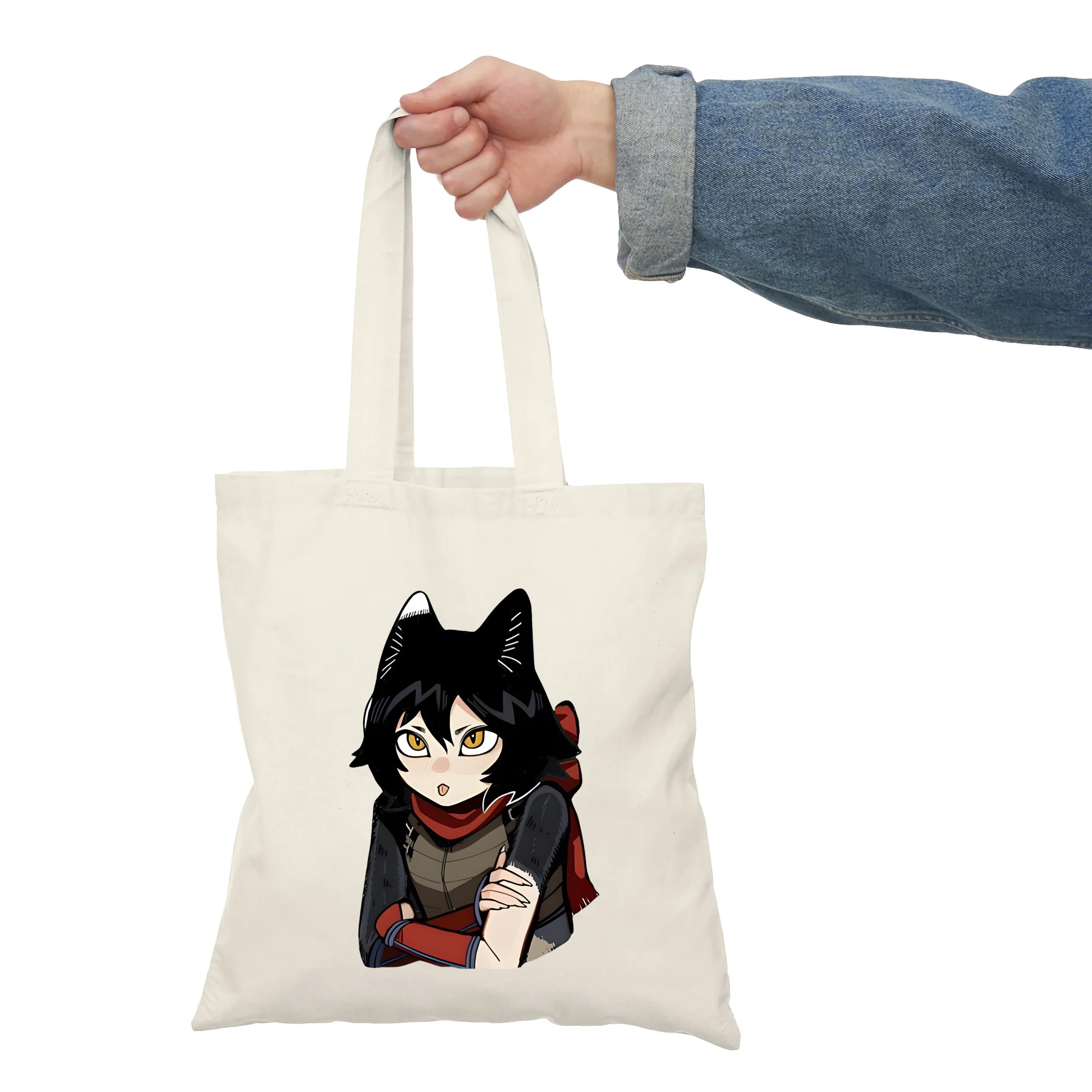 Catgirl Izutsumi Dungeon Meshi Anime Manga Cute Fantasy Fan ToTe Bag ...