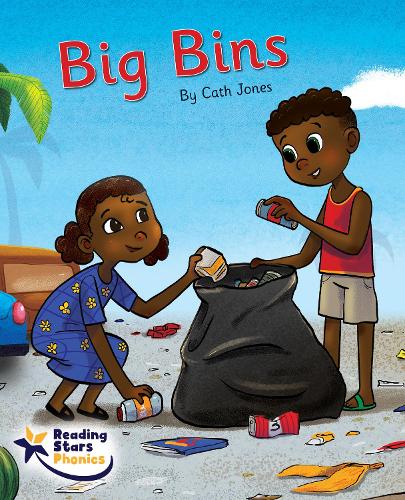 Cath Jones Big Bins (Paperback) Reading Stars Phonics - Walmart.com