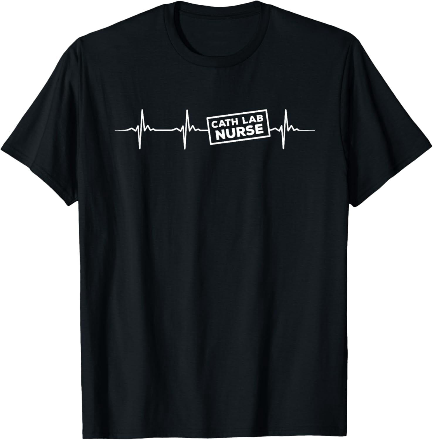 Cath Lab Nurse Heartbeat Wear Catheterization Nurses T Shirt - Walmart.com