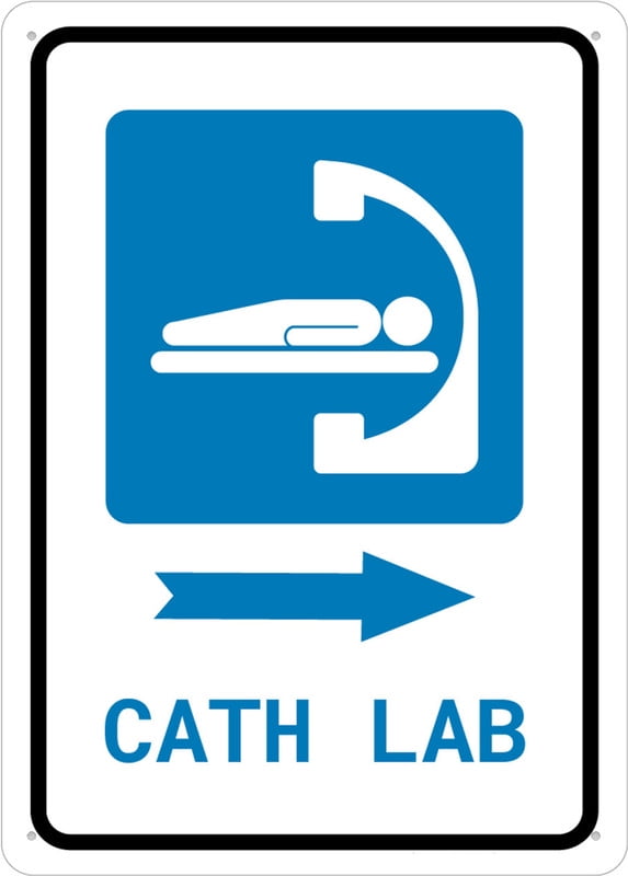 Cath Lab Right Arrow Sign For House Door Office Business Yard,Metal ...