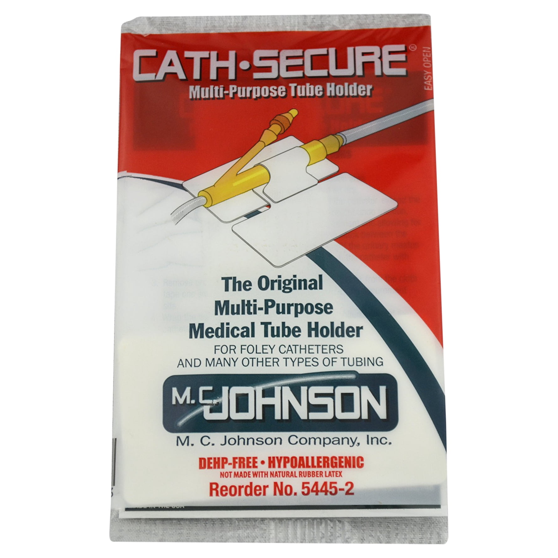 Cath-Secure Catheter Tube Holder 5445-2 - Walmart Business Supplies