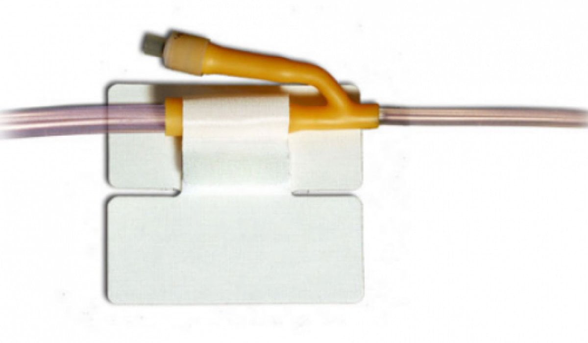 Cath-Secure Brand Holder, Tube, Single Hook, Loop Tab, Hypoallergenic ...