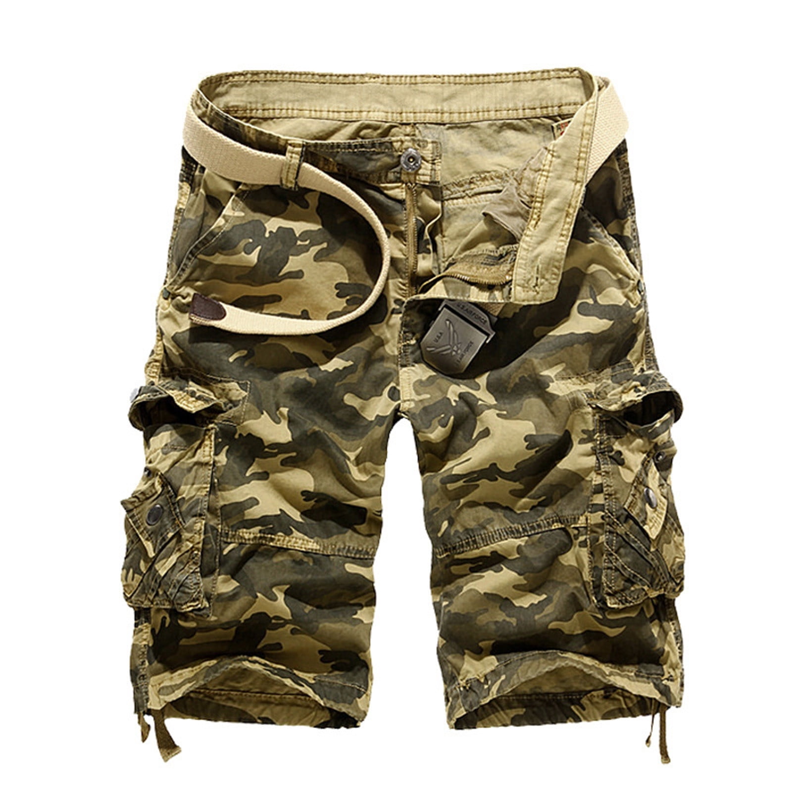 Cathalem Cargo Shorts for Men Big and Tall Men's Hiking Tactical Shorts ...