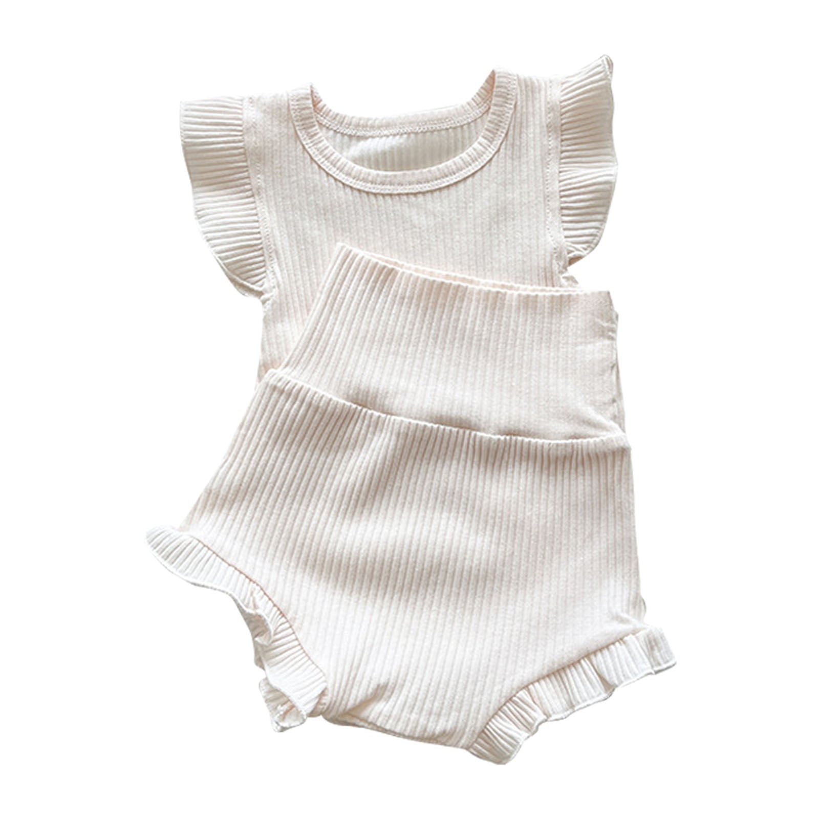 Cathalem Children's Cute Outfits Girl's Summer 2 Piece Outfits Top and ...