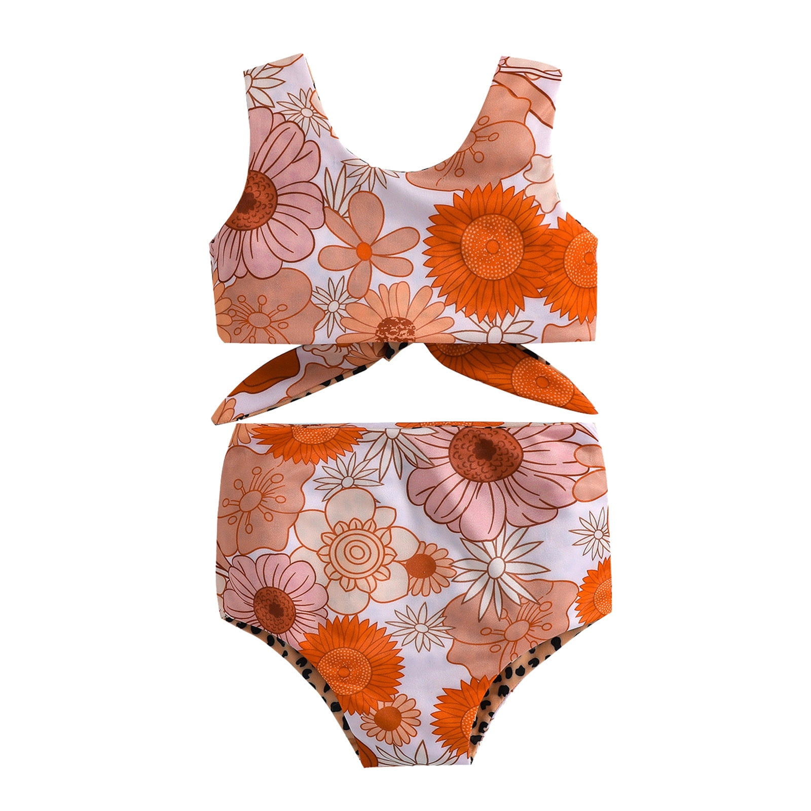 Cathalem Girls Cute Swimsuits Girls Swimsuit 2-Piece Bathing Suit ...