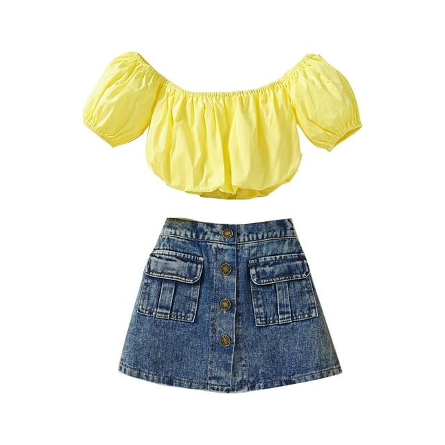 Cathalem Girls Fashion 2 Piece Outfits Girl's 2 Piece Outfits Summer ...