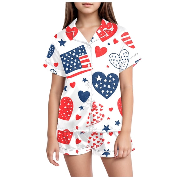 Cathalem Girls Romper Sleeveless Jumpsuit Button Summer Clothes Casual ...