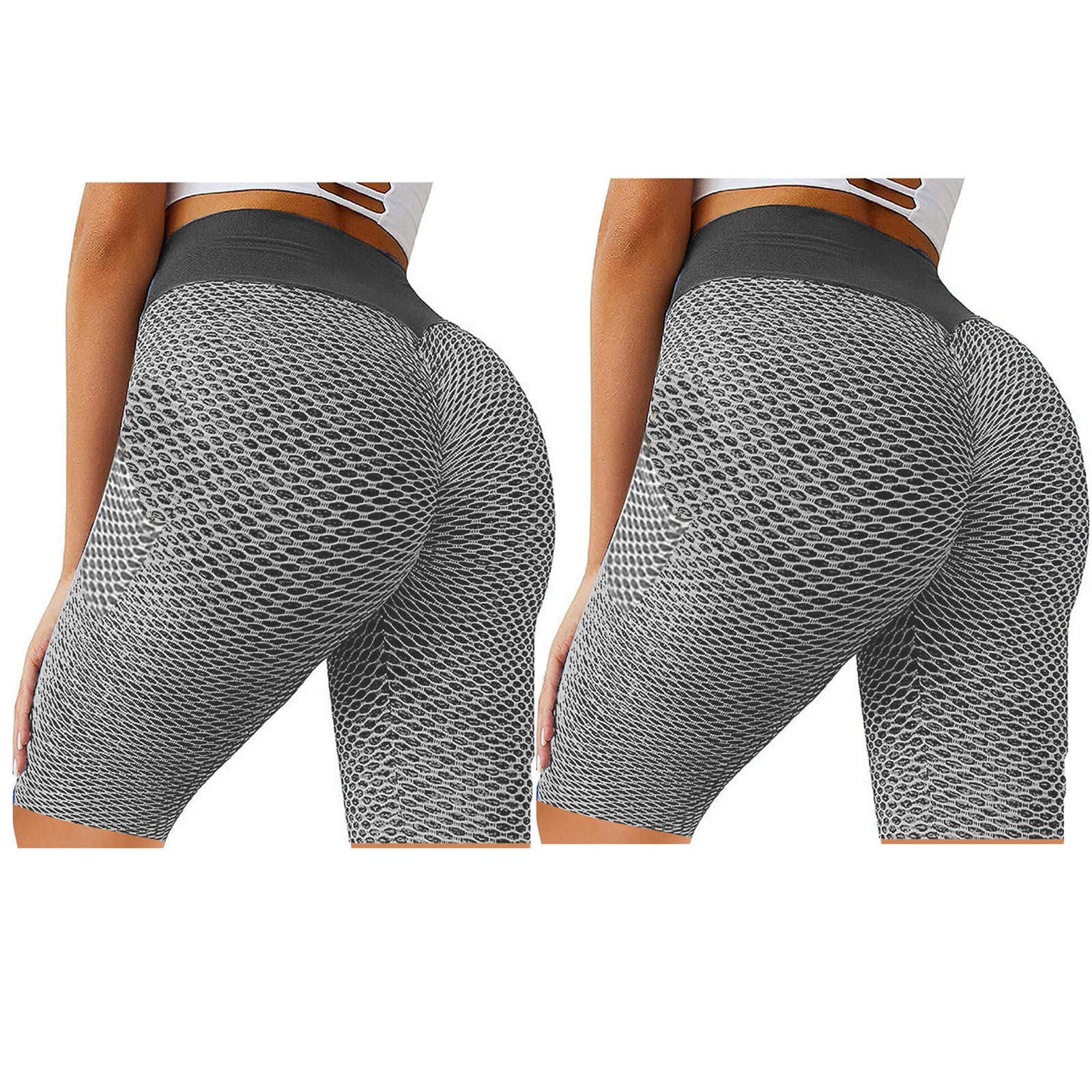 Cathalem High Waisted Biker Shorts Women Soft Tummy Control Shorts