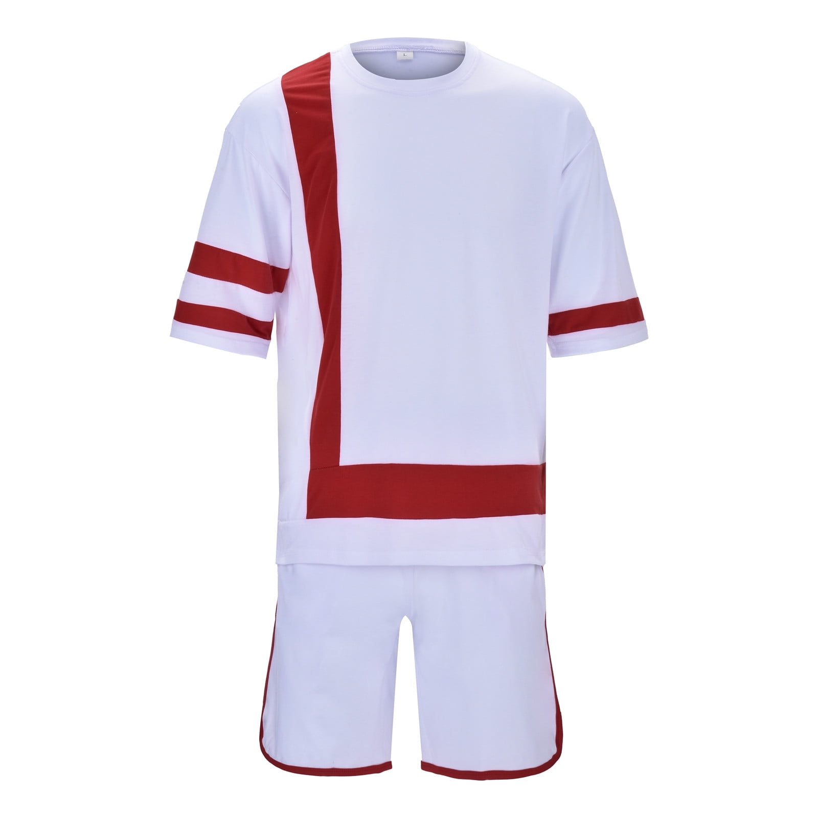 Cathalem Men Short Sets Outfits 2 Piece Urban Mens Workout Clothes