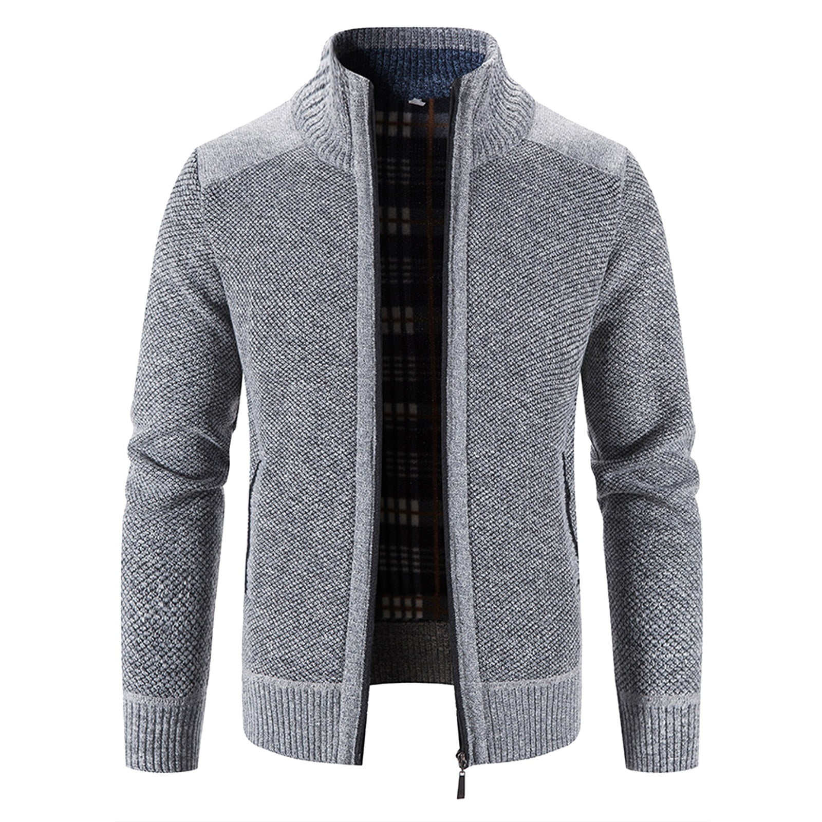 Cathalem Mens Cardigan Sweaters with Buttons Tall,Mens Casual Shawl ...