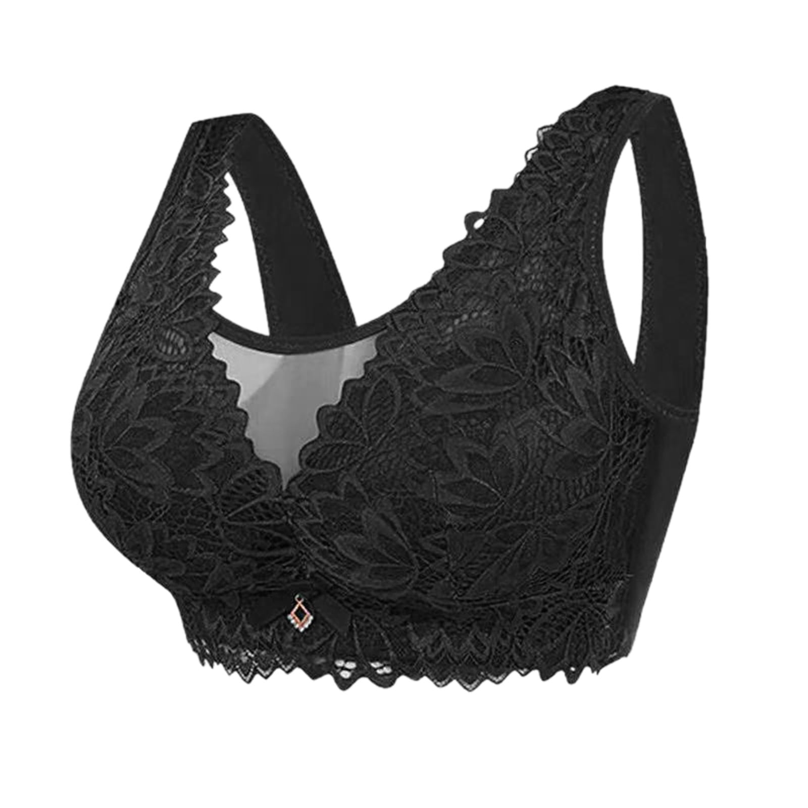 Cathalem Smoothing with Seamless Stretch Wireless Lightly Lined Comfort ...