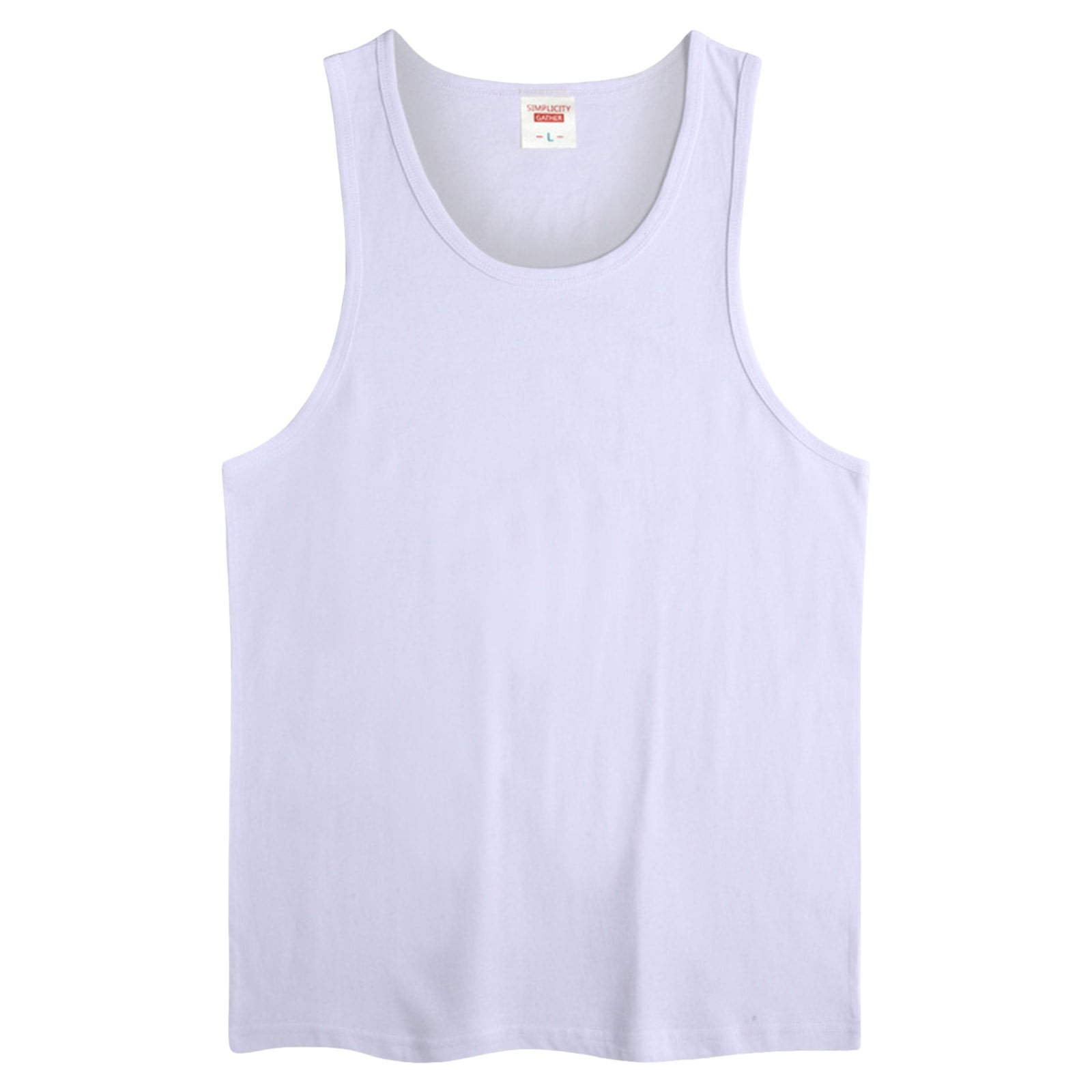 Cathalem Tank Top Boys Toddler Boys Solid Crewneck Sleeveless Sports ...