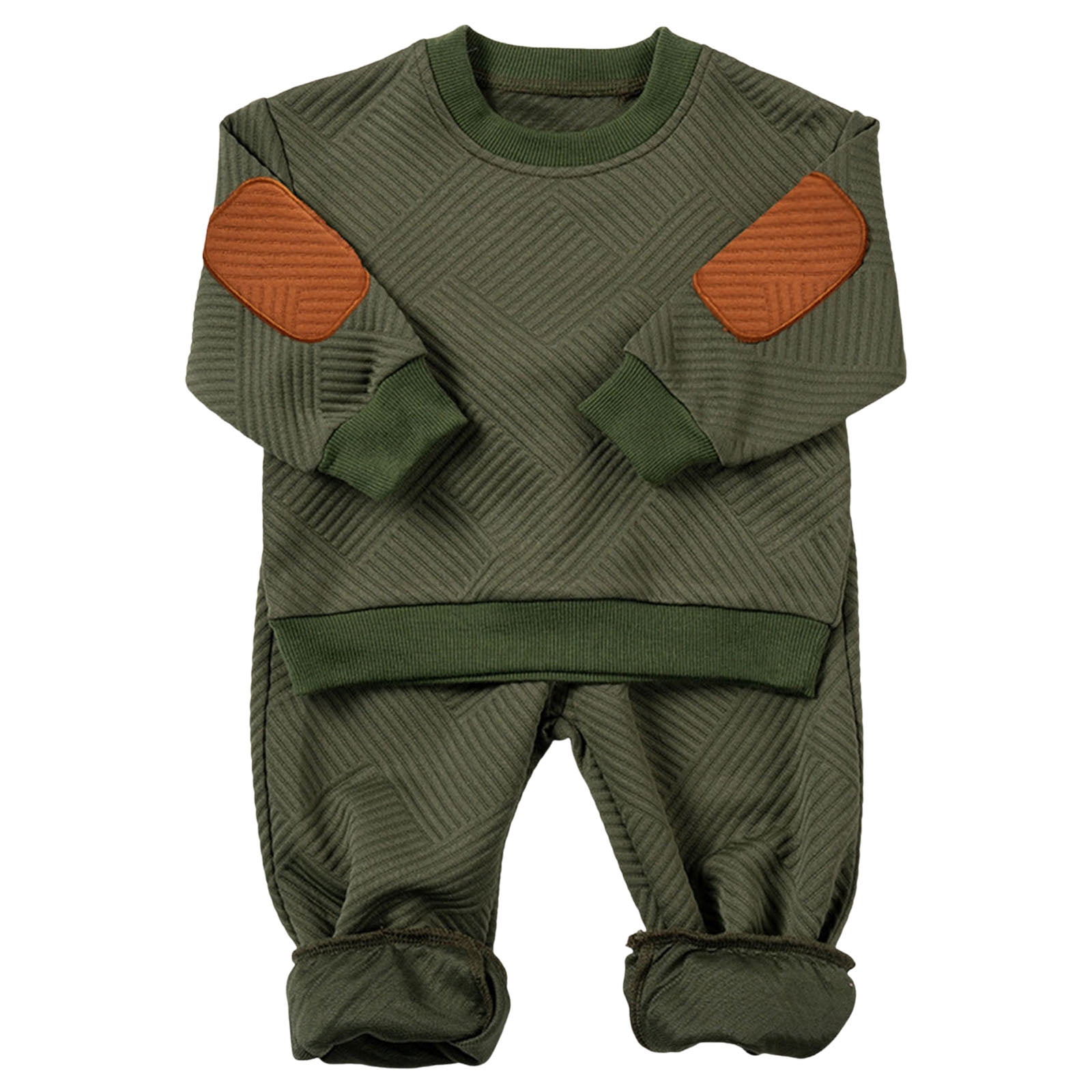 Cathalem Toddler Baby Boy Clothes Set Long Sleeve Sweatshirt Pants Fall ...