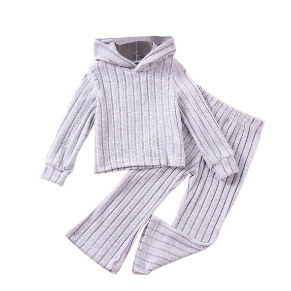 Cathalem Toddler Kid Girls Clothes Ribbed Color Block Long Sleeve ...
