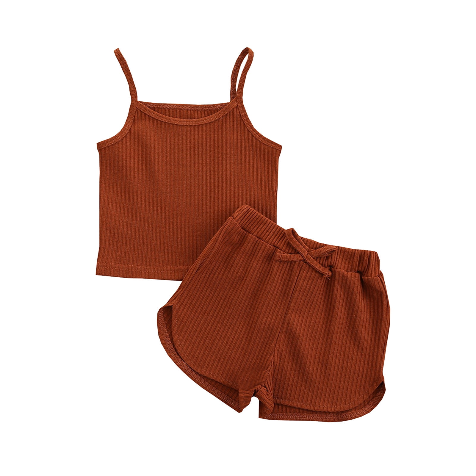 Cathalem Tween Girls Summer Shorts Set Girl's Summer 2 Pieces Outfit ...