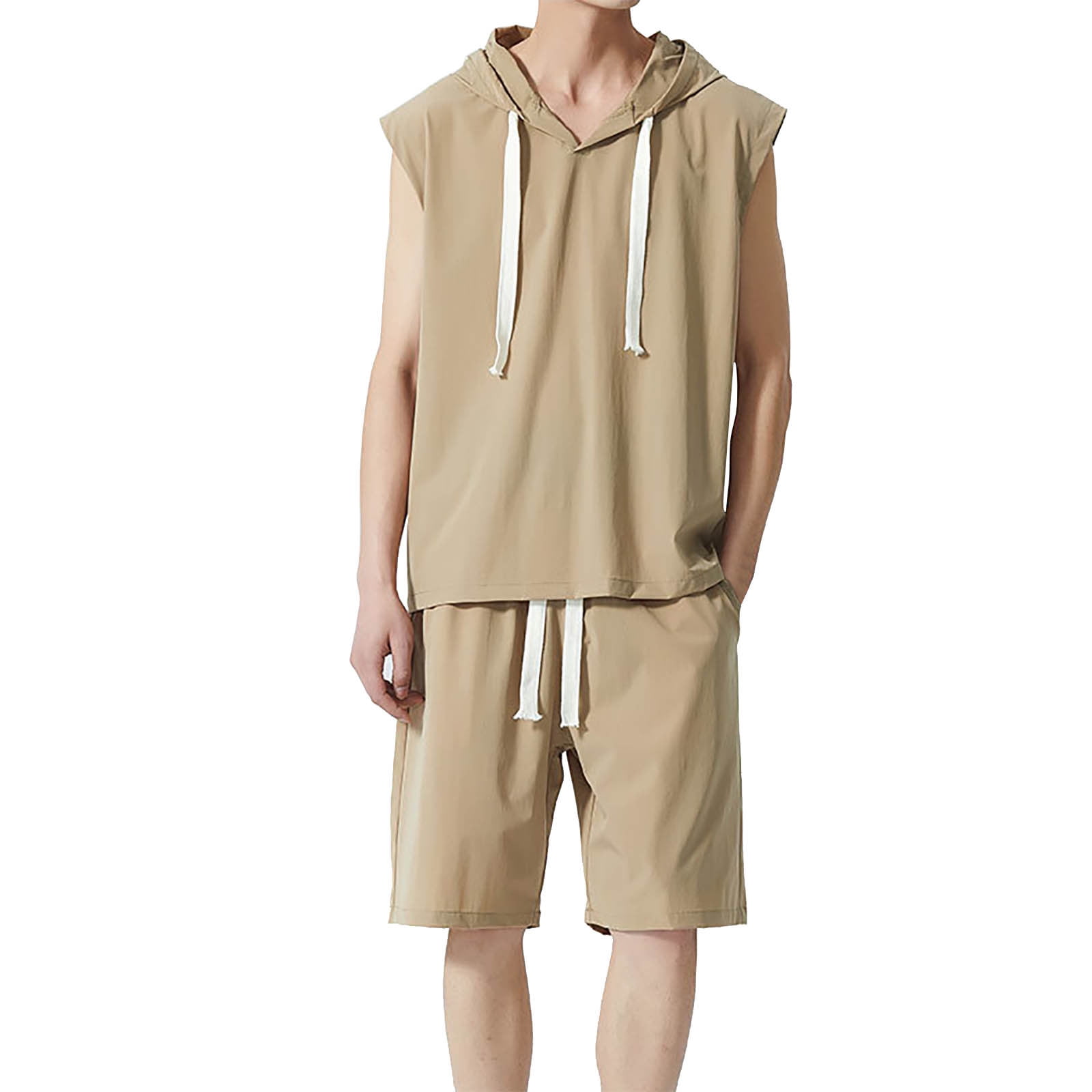 Cathalem Vacation Outfits For Men Shirts Shorts Workout Set Mens